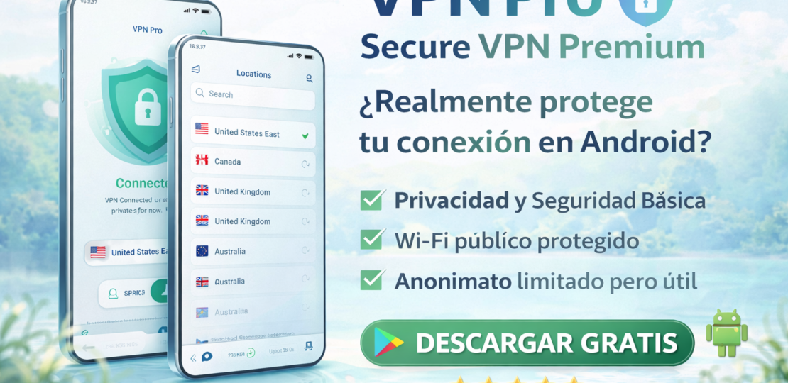 VPN Pro Secure VPN Premium Gratis En Android: ¿realmente…